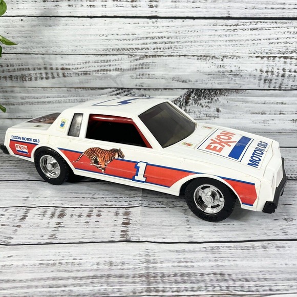Exxon | Toys | Vintage Exxon Motor Oils Race Car 6 Run With The Tigers ...